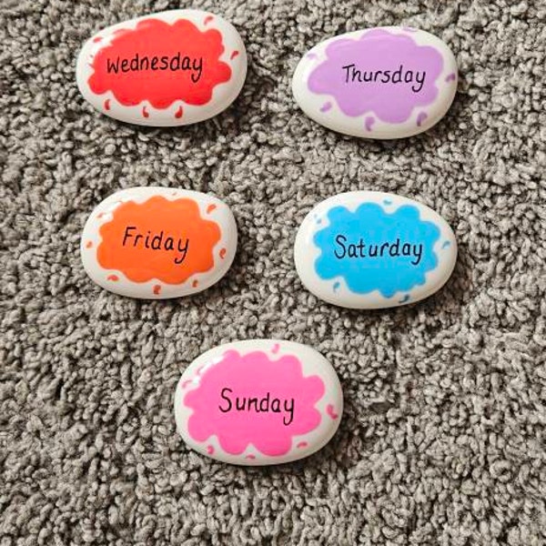 Number Pebbles, Counting to 10, Eyfs Maths Activities , Sensory, Loose ...