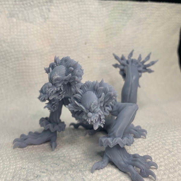 Clown Hydra Miniature for Dungeons and Dragons - Etsy
