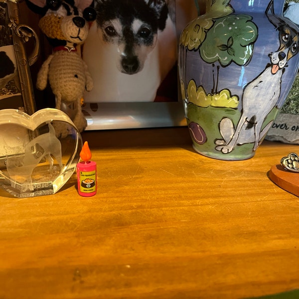 Mini Clay Nicho Candles: Pet Memorial Altar Decorations - Etsy