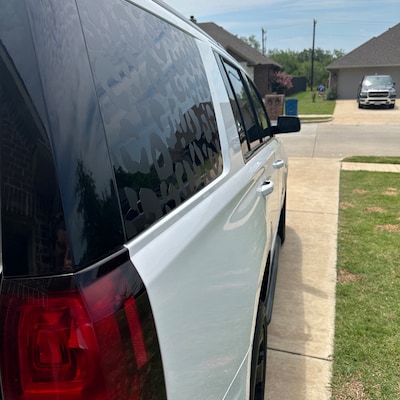 Fits 2015-2020 Chevy Tahoe Rear Side Windows Leopard Cheetah Print ...