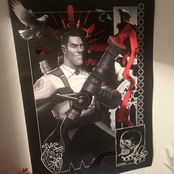 Team Fortress 2 Sniper Poster - Etsy