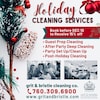 Holiday Cleaning Services Flyer Template Canva 8.5 X 11 - Etsy