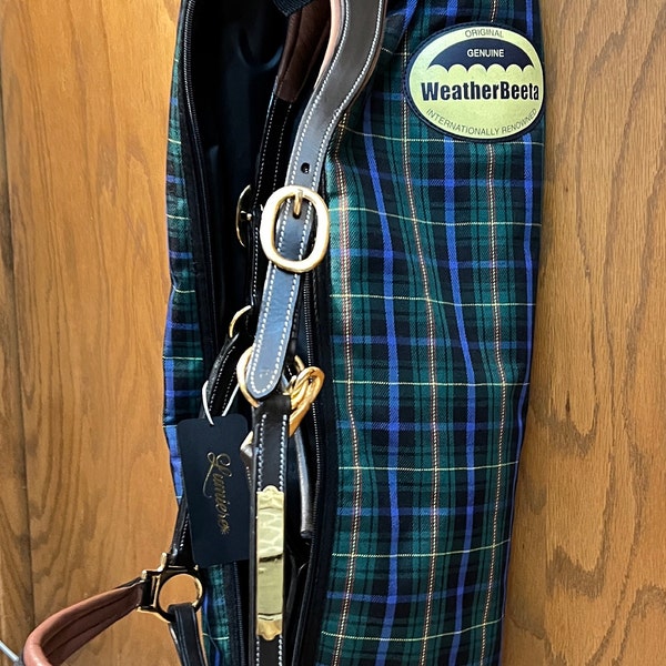EQUETECH Gold & Black Tattersal Fox Hunting Vest. NEW! Unisex Sizing ...