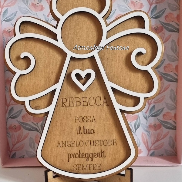 Guardian Angel SVG, Laser Cut Angel, Laser Cut File, Glowforge File ...