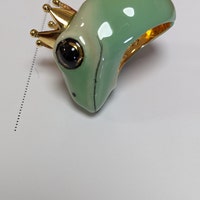 Frog Prince Ring, Frog Ring, Original. - Etsy Canada