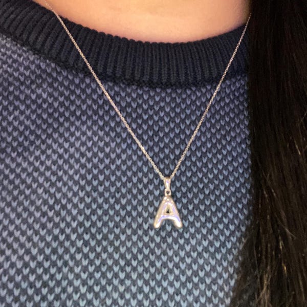 Heart Diamond Necklace, Pave Diamonds Necklace Elongated Friendship ...