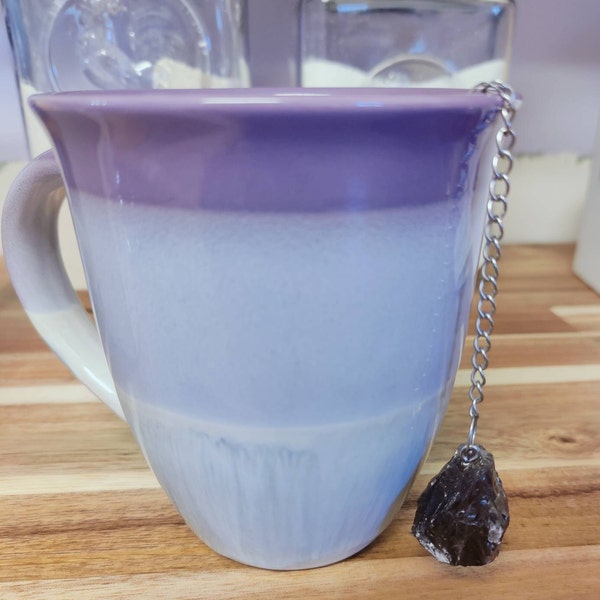 Raw Crystal Tea Infuser - Loose Leaf Tea Steeper - Cute Tea Strainer ...