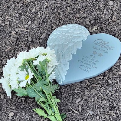 Personalized Ceramic Planter, Memorial Flower Pot, Custom Pet Memorial ...