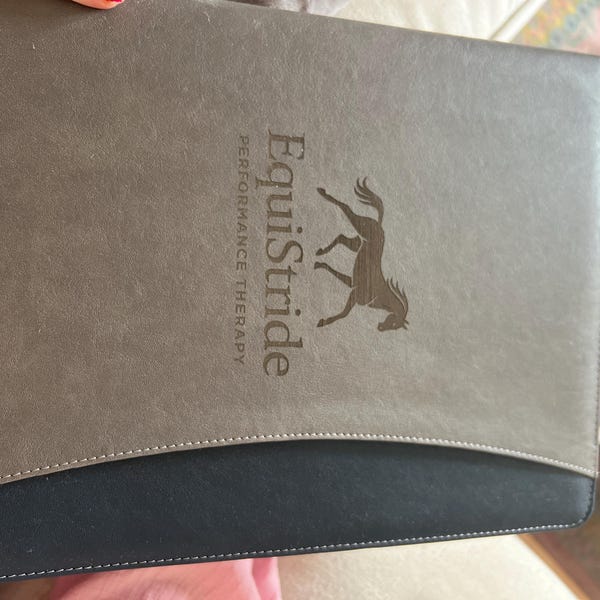 Personalized Leather File Folder, Custom Leather Document Case, Engrave ...