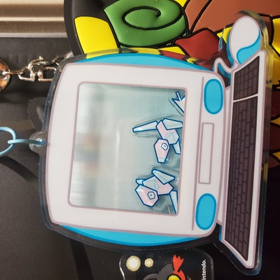 Porygon Cyber Shaker Acrylic Charm - Etsy