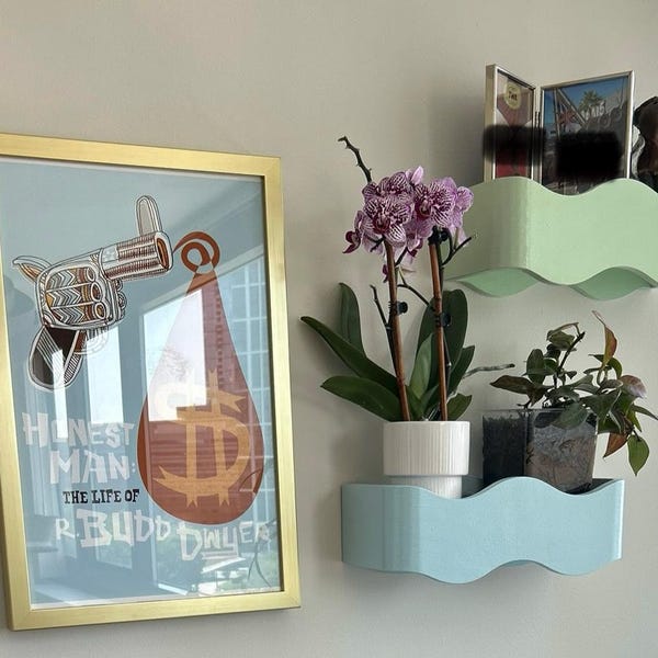 Colorful Wall Shelves, Colorful Shelf, Unique Handcrafted Wall Art ...