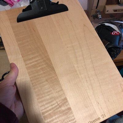 Standing Clipboard, Hardwood Display Easel, Information Clipboards 9.5 ...