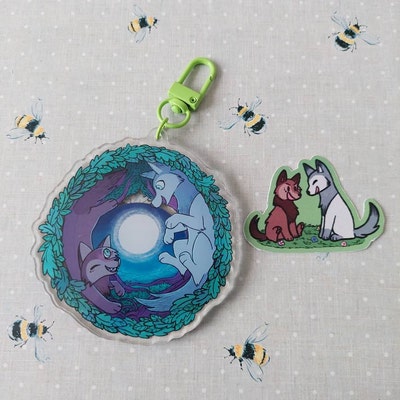 Wolfwalkers Fanmade Double Sided Acrylic Charm - Etsy
