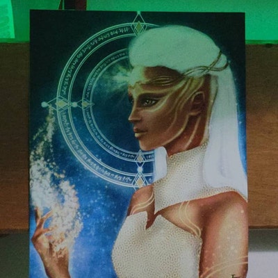 Lemurian High Priestess Light Language Activation Code Digital Art ...