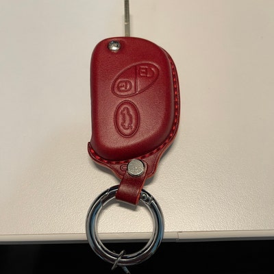 Audi Covered Leather Key Fob Case A1 A3 A4 A5 A8 Q2 Q3 Q5 Q7 RS RS6 RS7 ...