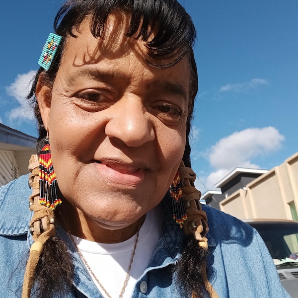 Leather Hair Wraps, Native American Style Hair Wraps - Etsy