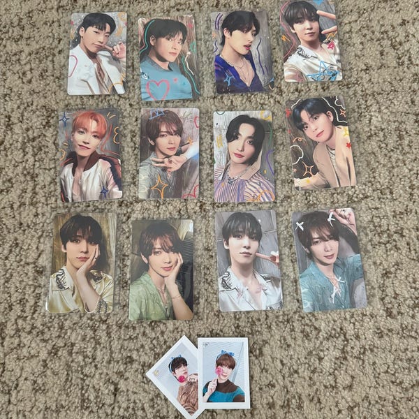 Ateez Golden Hour Doodle Version Photocards POB -preorder - Etsy