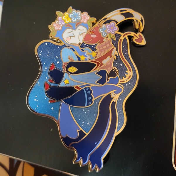 Helluva Boss Sleeping Prince Stolas 4.2’ Defect Pins|| Stolas Helluva ...