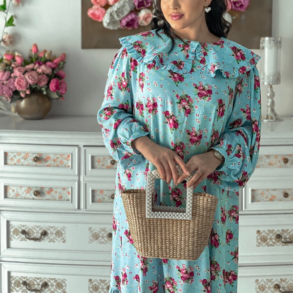 Kathy Dress Pattern|collar Dress Pattern| Mini Dress Pattern| PDF Sewing Pattern|women Dress ...