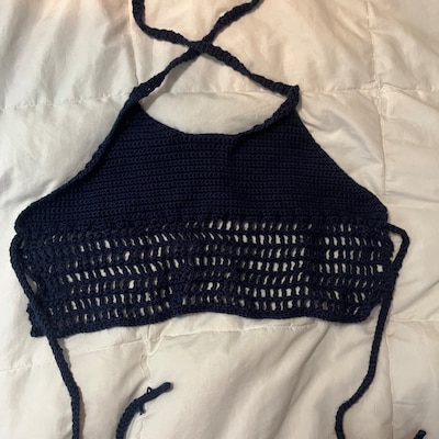 Crochet Mesh Tank Top Pattern - Etsy