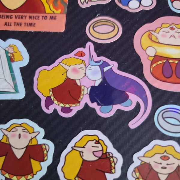 Chibi Feanorians • the Silmarillion • Gloss Vinyl Stickers - Etsy