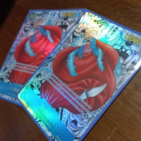 Manga Rare Gol D. Roger OP09-118 Proxy One Piece Card Game - Etsy