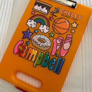 Camp Themed Caboodle, Hand-painted Personalized Caboodle, Personalized ...