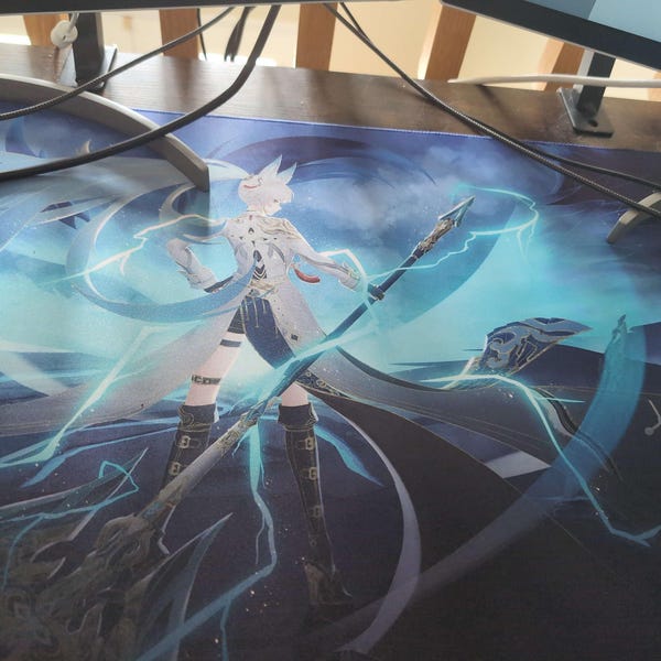 Anime Scroll Painting Baldur's Gate 3 Minthara Wall Art Hanging Poster ...