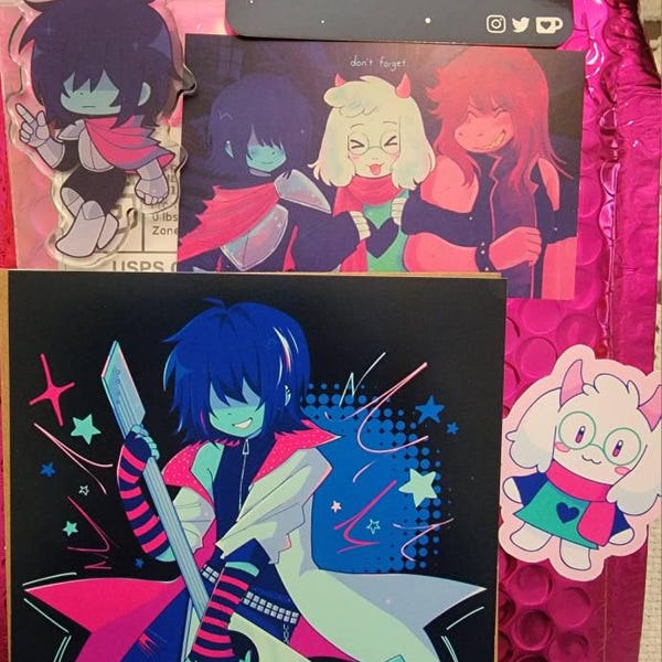 Vivid Bad Squad Chibi Sticker Set (project Sekai) - Etsy