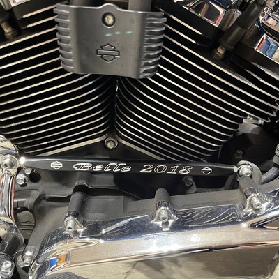 Custom Harley Davidson Shift Rod Engraved Linkage One of a Kind ...