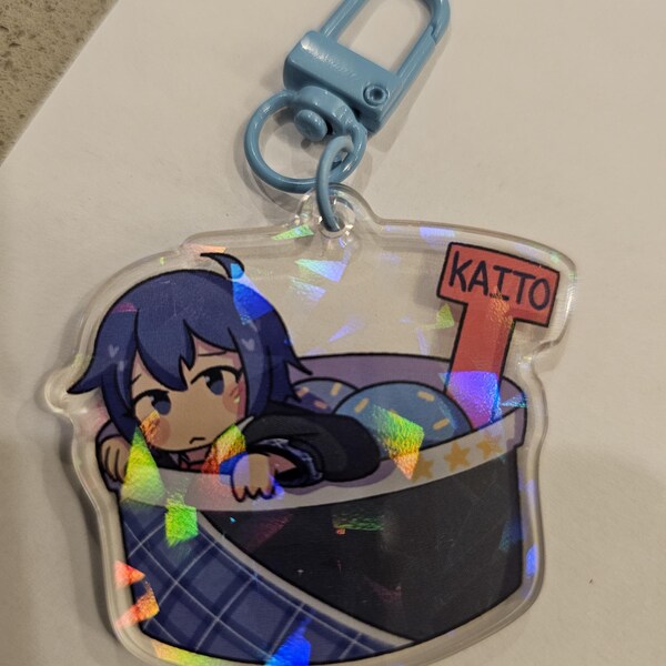 Project Sekai Vocaloid KAITO 2" Holographic Keychains - Etsy