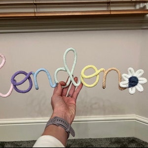 Knitted Wire Bunting - Etsy