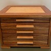 4-drawer Custom Shaker Style Jewelry Box With Necklace Hooks, Jewelry ...