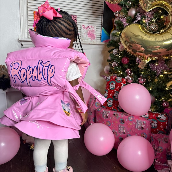 Bluey Puffer Set, ANY THEME, Any Color, Bluey Party Theme, Custom ...