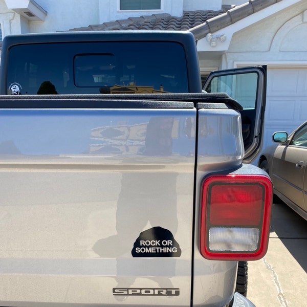 Rock or Something Vinyl Decal, Car Decal, Army Decal, Military Decals ...