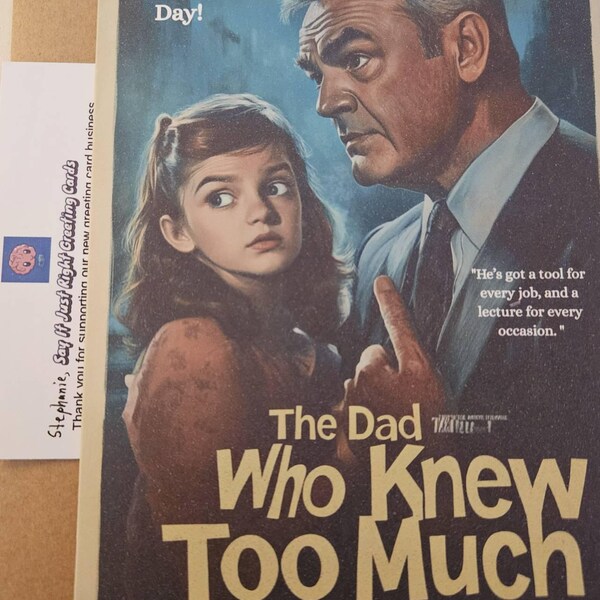 Funny Dog Father's Day Card for Fur Baby Dad, Parody Dog Father ...