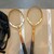 Set of THREE Vintage Wooden Tennis Rackets 1950's Slazenger and the Red ...