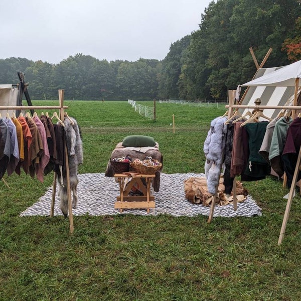 Display Rack, Trade Show, Market Stand Foldable, Ladder for Clothes and ...