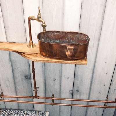 Handmade Copper Pot: Oval With High Sides Pork Loin Pot - Etsy