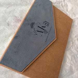 Velvet Folder, Envelope for Prints 15x21 Cm, With Custom Designed ...