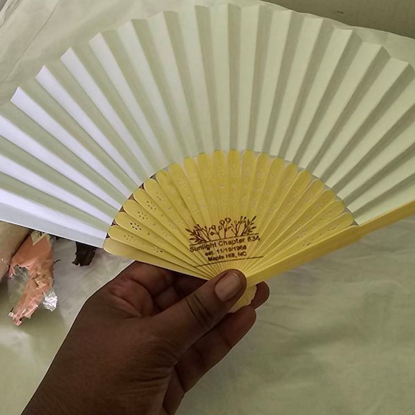 Wedding Colored Fan in Bulk Rustic Fan Custom Wedding Favor Fan ...