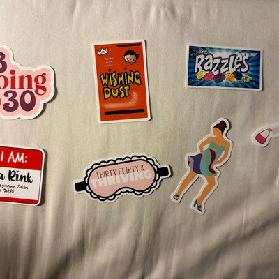 Romy and Micheles High School Reunion Sticker Set I Invented Post Its ...