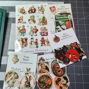 Primitive Easter Labels, Country Store Easter, Primitive Easter Tags ...