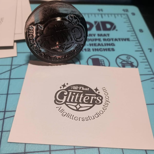 Rubber Stamps Custom, Logo Stamps, Personalized Stamps, Engraved Logo ...