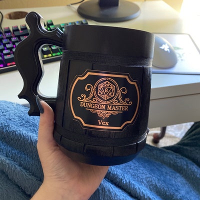Dungeon Master Personalized Mug. Dungeon and Dragons Mug Custom Beer ...