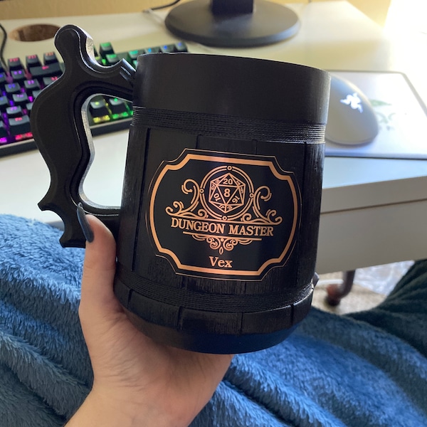 Dungeon Master Personalized Mug. Dungeon and Dragons Mug Custom Beer ...