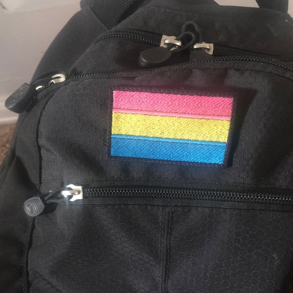 Pansexual Gay Pride Flag Embroidered Patch - Etsy