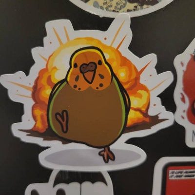 Budgie Meme Stickers - Etsy