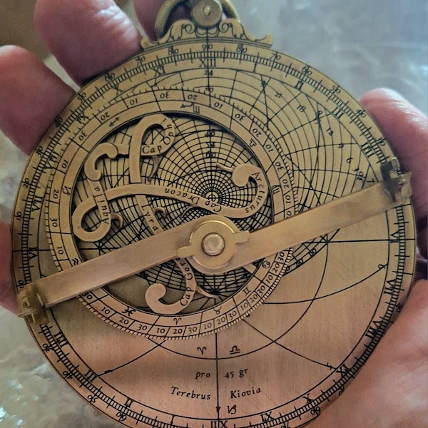 Renaissance Universal Sundial, Replica Of, Birthday Gift for Him, Gifts ...