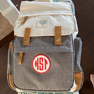 Custom Personalized Embroidered Circle Monogram Initial Name Patch 3 X ...